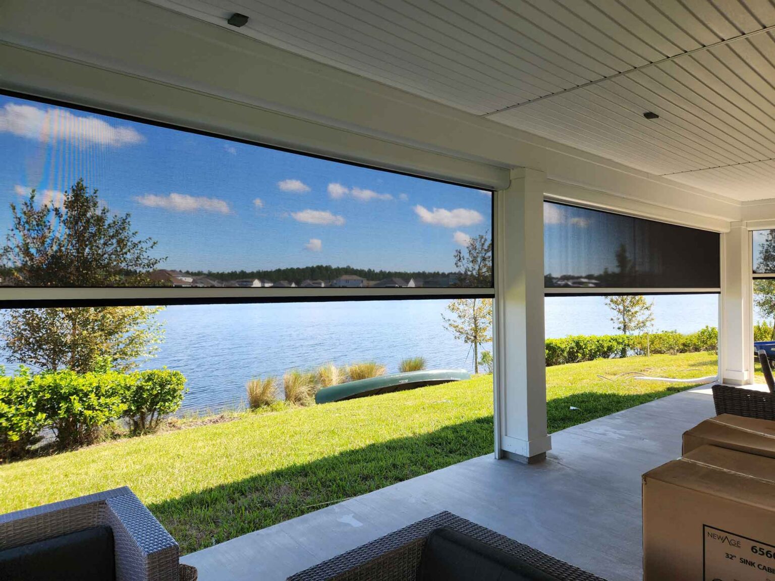 Retractable screens for Patio – Automatic Sun Shades FL